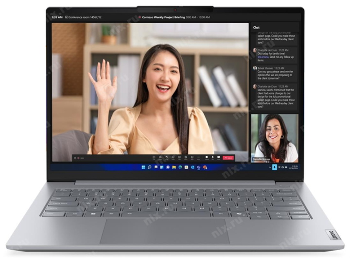 Lenovo 21SJS05S00 Ноутбук/ Lenovo ThinkBook 14 G8 IAL 14.0" WUXGA 300nits, U7-255H, 16GB DDR5, 512GB SSD, Integrated AR