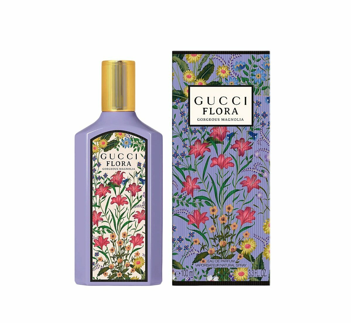 Gucci Flora Gorgeous Magnolia 100 мл парфюмерная вода женская, шипровые, цветочные