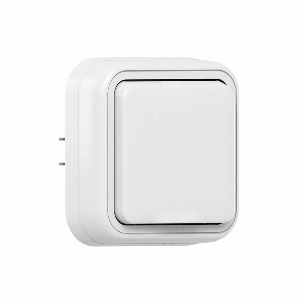 Розетка 1-м СП Бронто 16А IP55 винтов. клеммы бел. EKF BT2-SOW-111