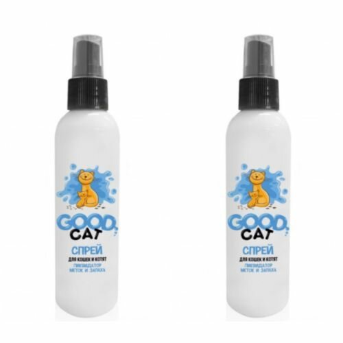 Good Dog&Cat Спрей для котят и кошек Ликвидатор меток и запаха, 150 мл, 2шт