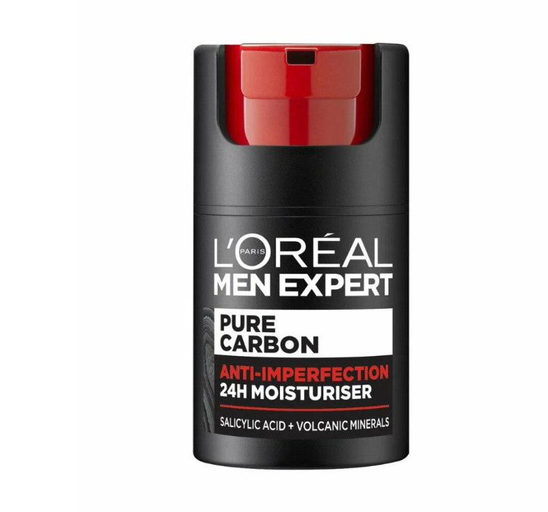 Крем L'Oreal Men Expert Pure Carbon, для проблемной кожи, матирует, 50мл