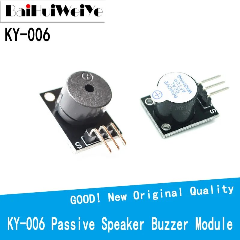 Модуль зуммера KY-006 Passive Buzzer — фото 1