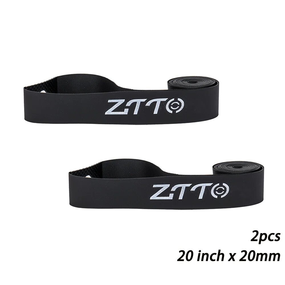 ZTTO ободные ленты для велосипеда, 2 шт, 20 дюймов, 20 мм, черные