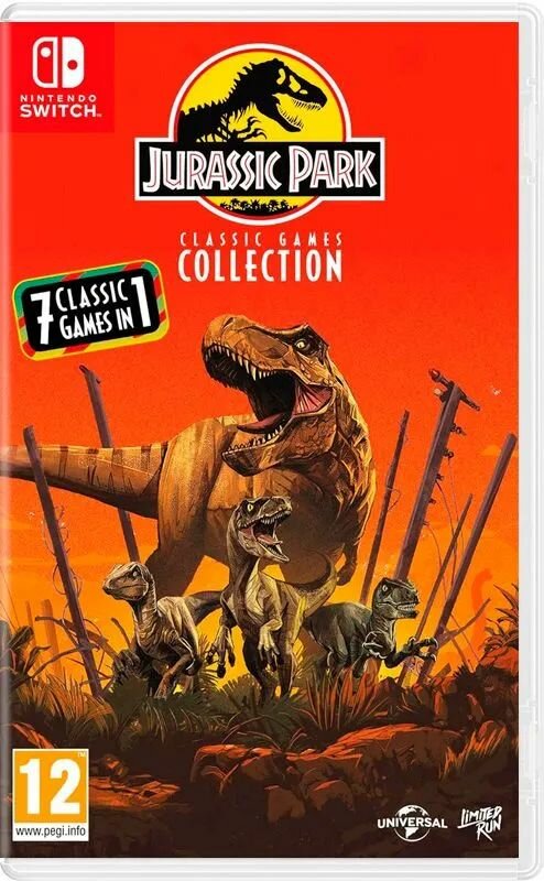Jurassic Park Classic Games Collection (английская версия) Nintendo Switch
