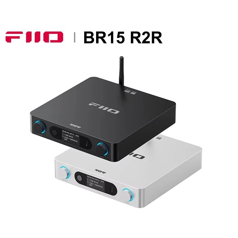 FiiO BR15 Bluetooth Аудиоприемник Silver — фото 1