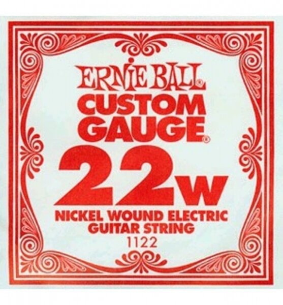 Одиночная струна для электрогитары с оплёткой 22 Ernie Ball 1122