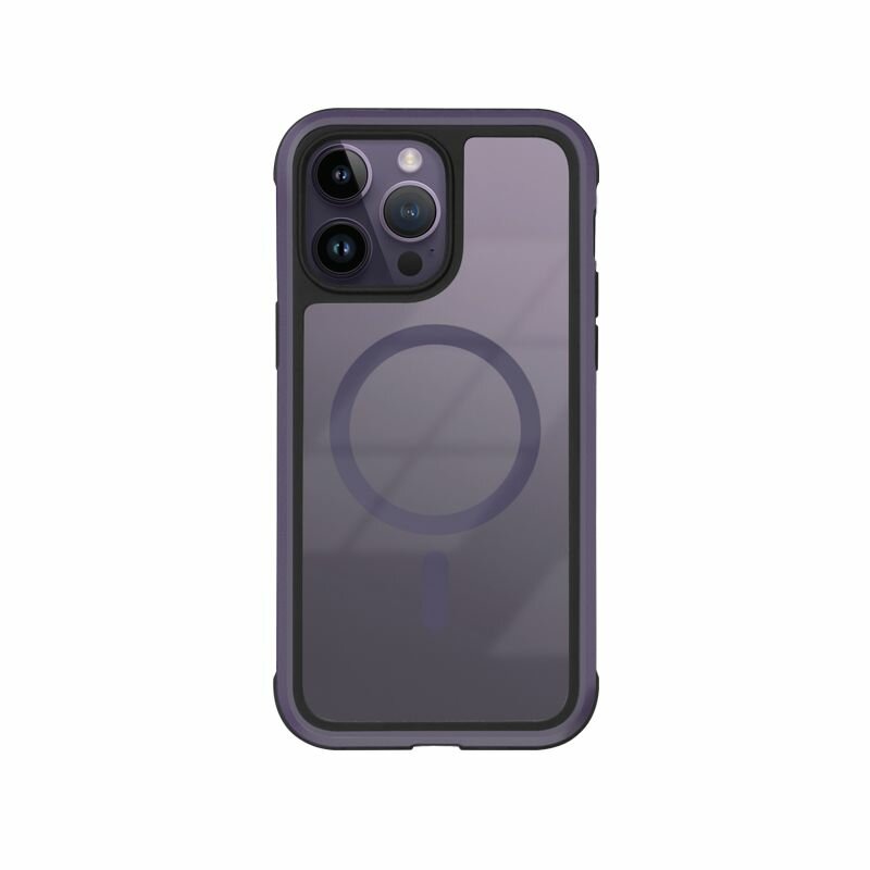 Чехол Mag Ares для iPhone 14 Pro, темно-фиолетовый