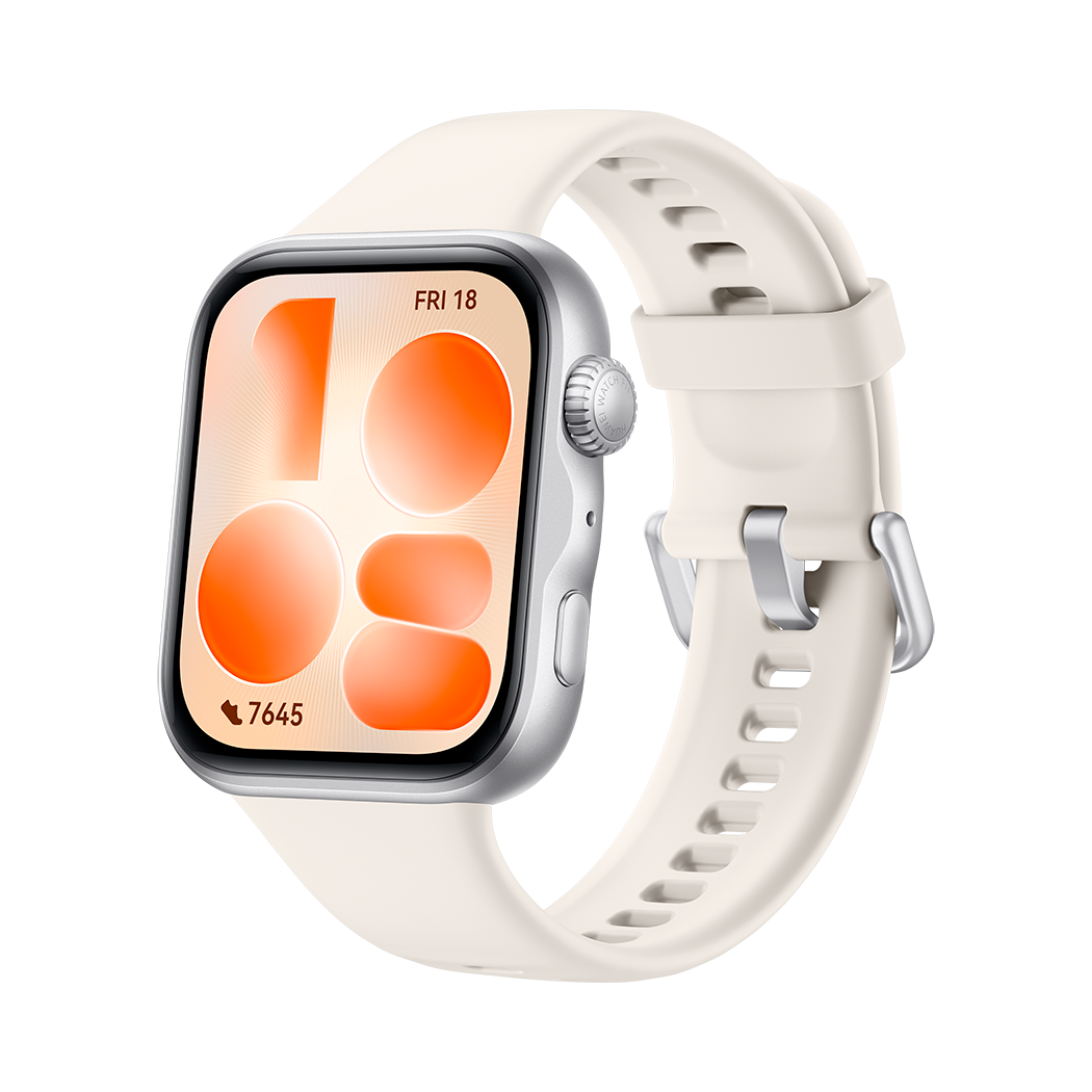 Смарт-часы Huawei Fit 5, ремешок из фторэластомера, белый (55020HUE)