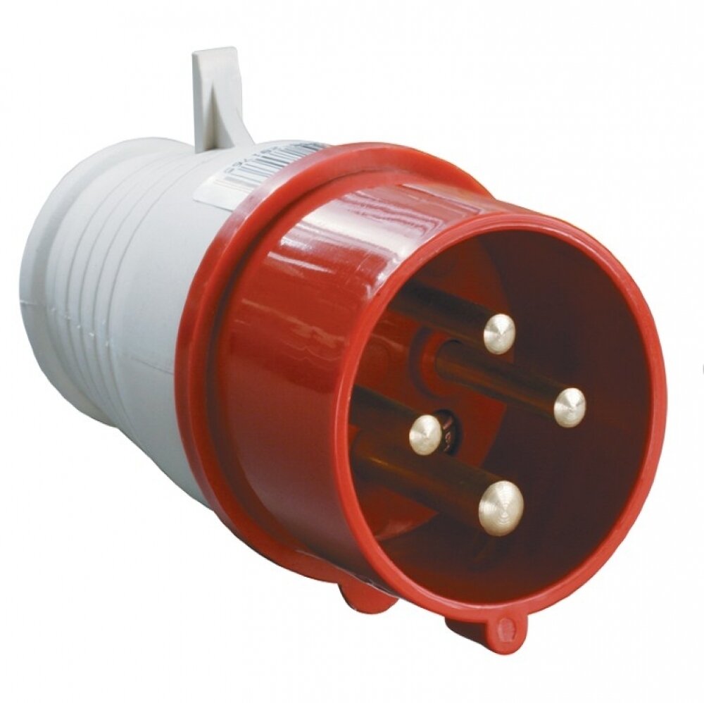 Вилка электрическая кабельная силовая 014, 16А, 400В, IP44, TDM Electric