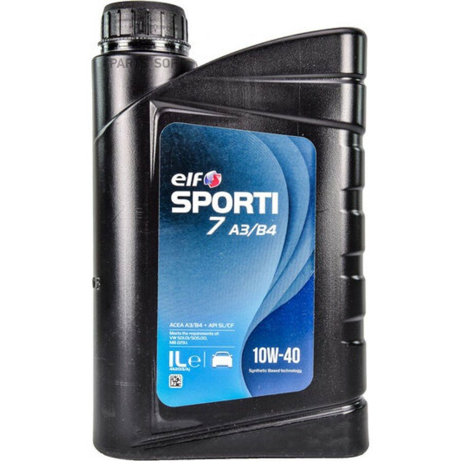 Моторное масло ELF SPORTI 7 10W40 от официального дистрибьютора, ELF, артикул 214260