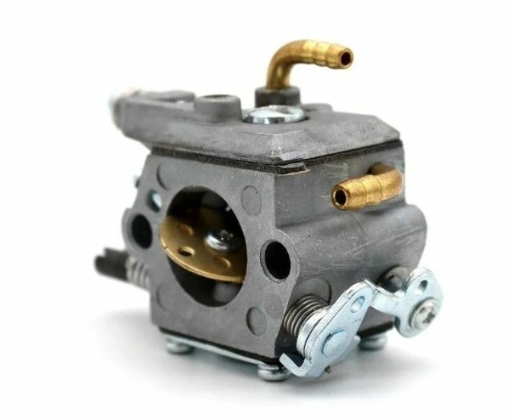 Карбюратор для бензопилы 45-52 см3 4500-5200 (C подкачкой) типа Huter, Champion, Carver, Patriot