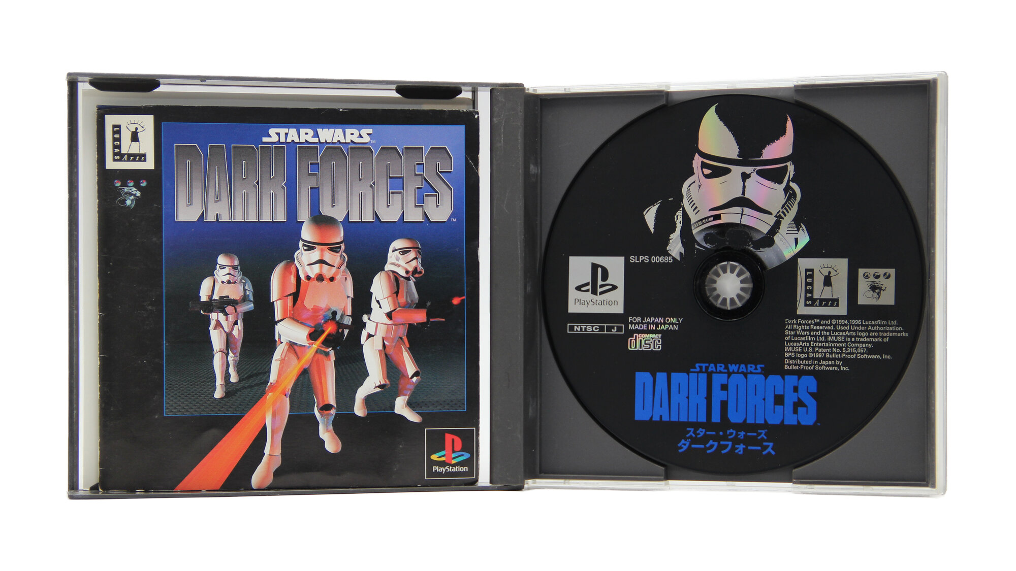 Star Wars: Dark Forces (PS1, NTSC-J) — фото 1