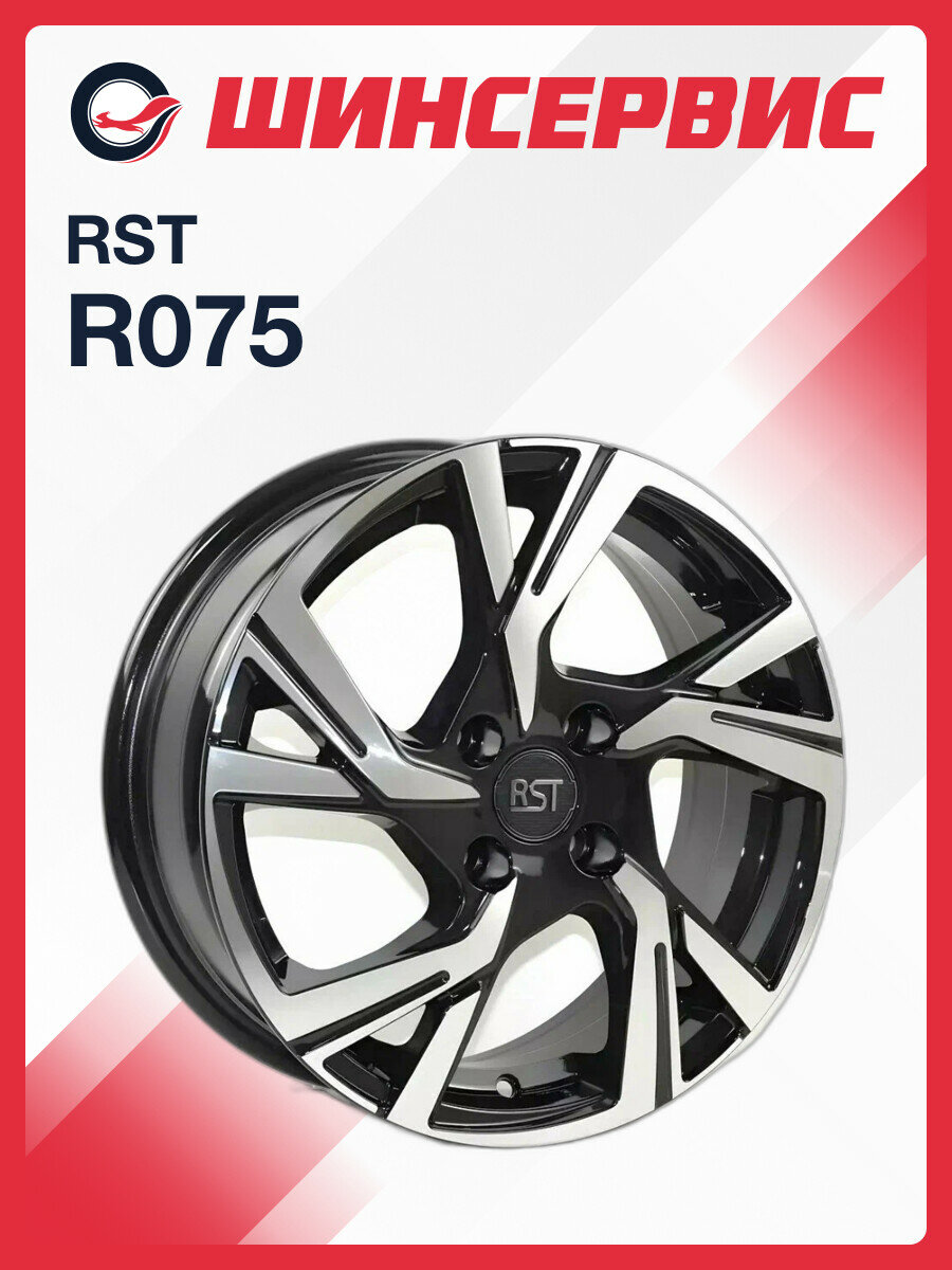 Литой колесный диск RST R075 R15.0x6.0J 4x100.0 ET40.00 ЦО60.10 для автомобиля