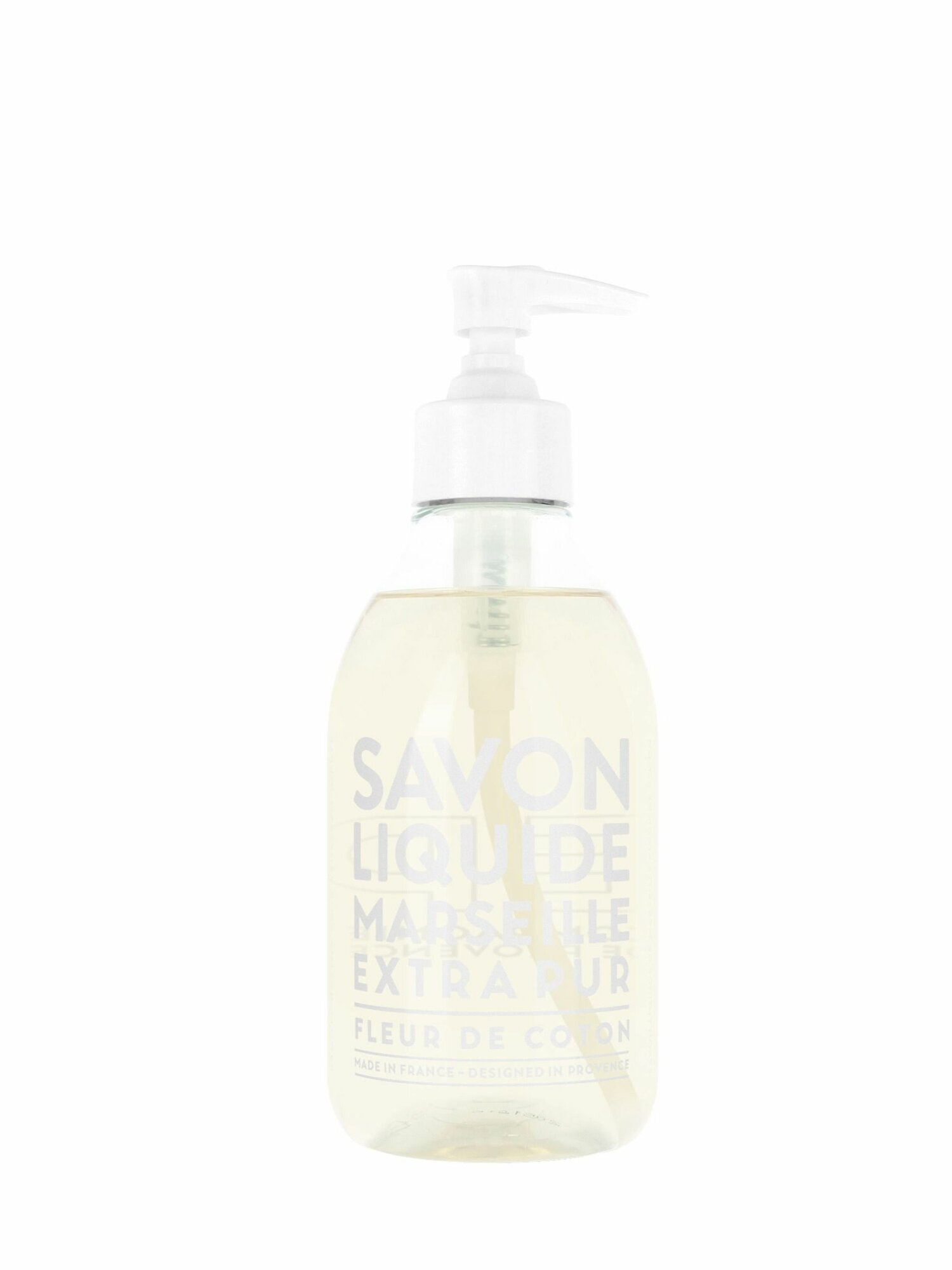 COMPAGNIE DE PROVENCE, Fleur De Coton/Cotton Flower Liquid Marseille Soap, Жидкое мыло для тела и рук, 300 мл
