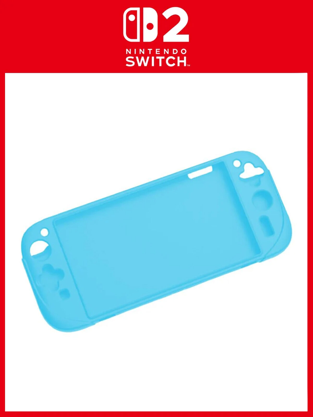 Силиконовый чехол DOBE для игровой приставки Nintendo Switch 2 (TNS-3158/Blue), Синий