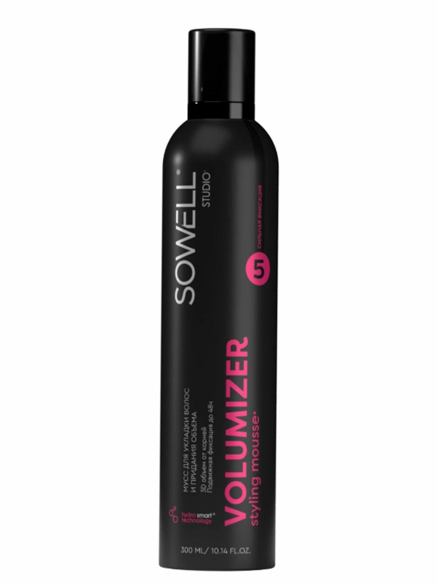 Мусс для укладки волос Sowell Studio Volumizer, 300