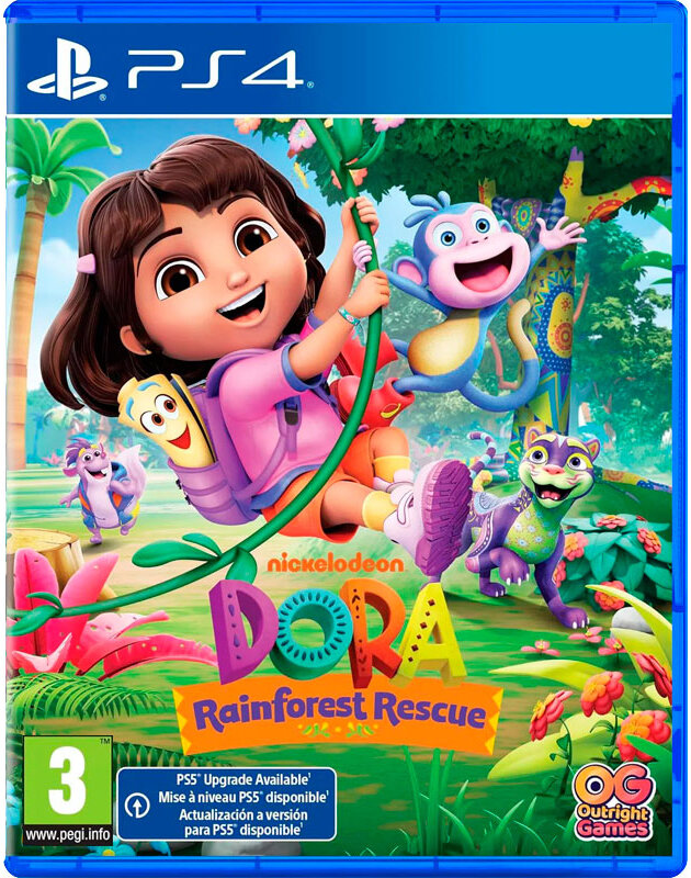 Игра Dora: Rainforest Rescue для PlayStation 4, английская версия