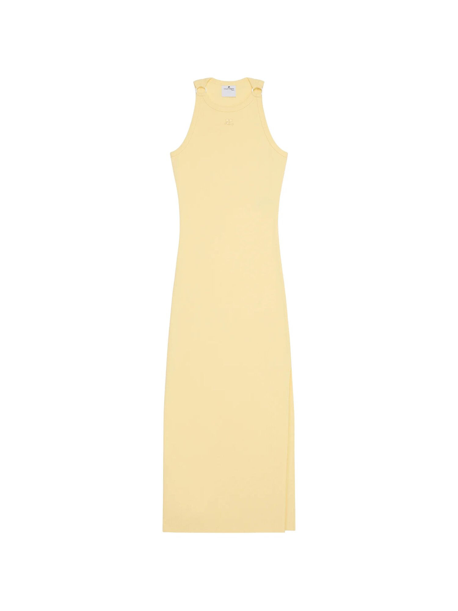Платье Buckle-detail ribbed-knit midi dress