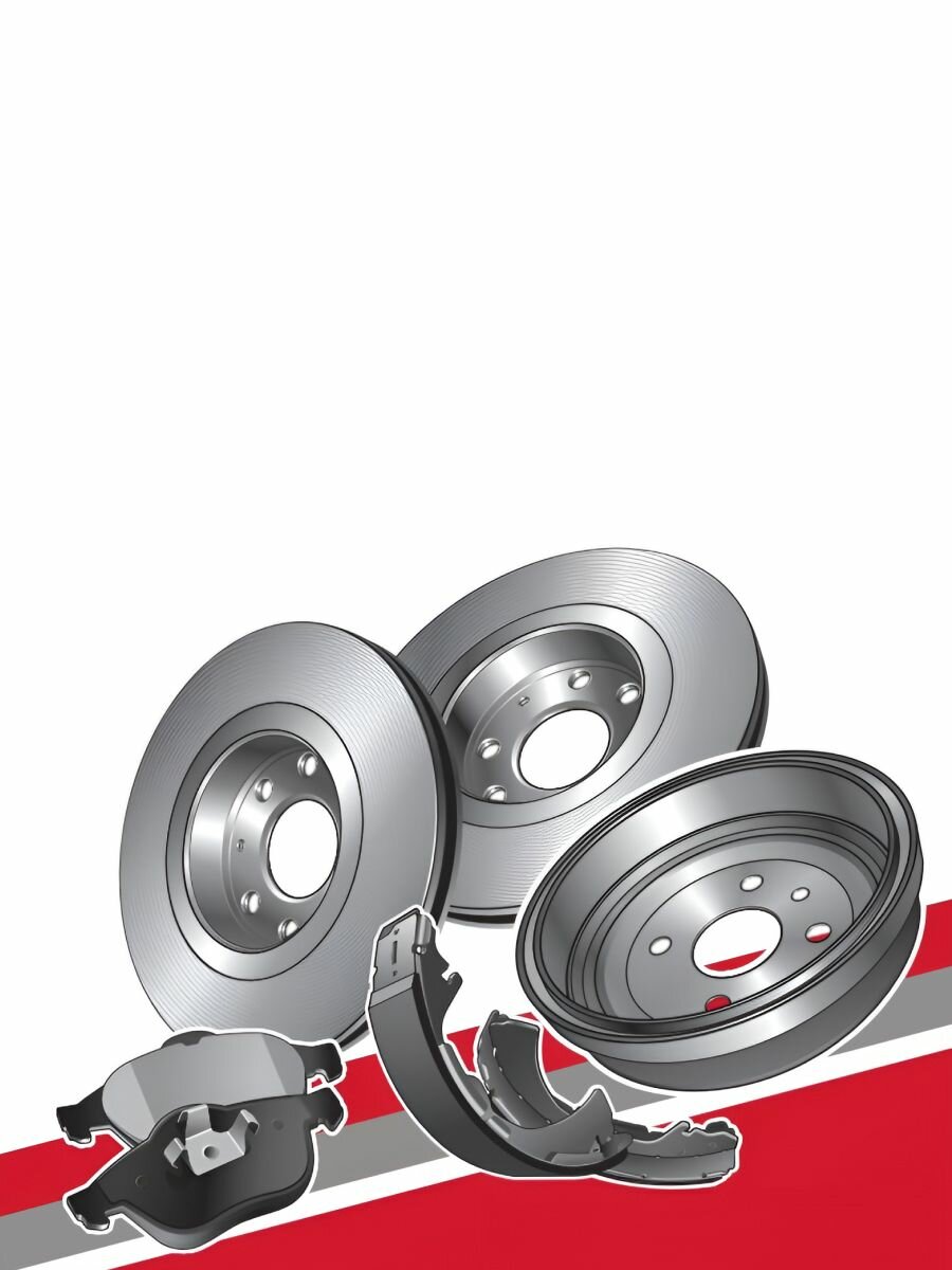 Диск тормозной задний, 2 шт для Форд Эксплорер 2.3, 3.0 EcoBoost 2019- d 320 mm арт PBD1499
