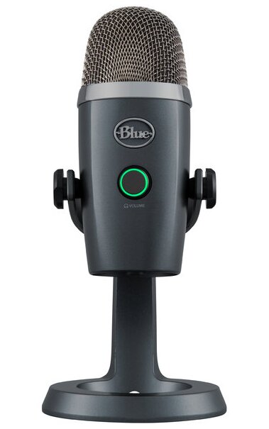 Микрофон Logitech Blue Yeti Nano, настольный, конденсаторный