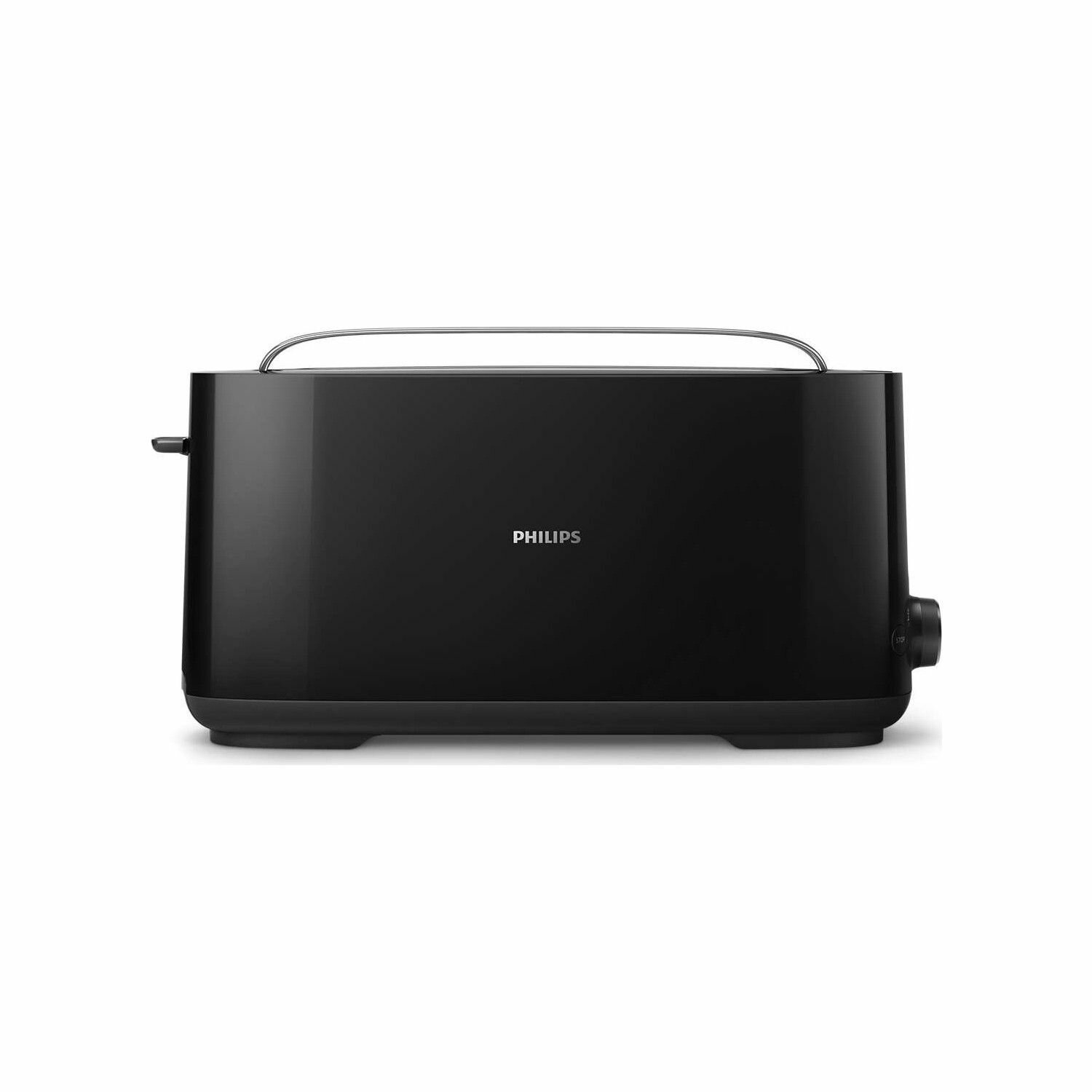 Philips Тостер Тостер для хлеба 1030 Вт тостов - 2, черный