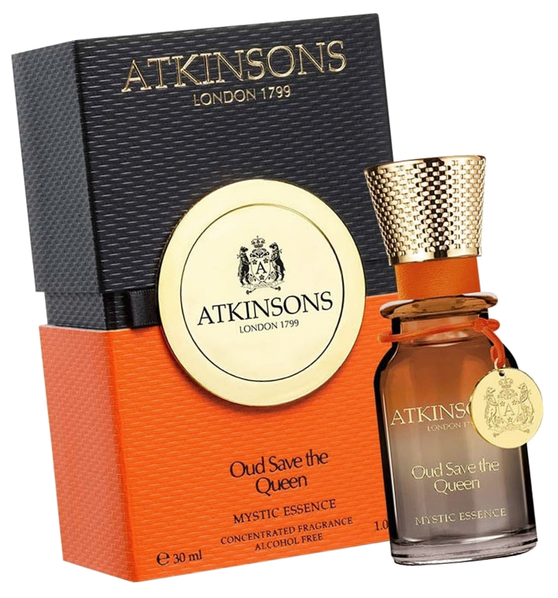 Аткинсон Уд Сейв Зе Квин 30 мл масляные духи женские - Atkinsons Oud Save The Queen аромат