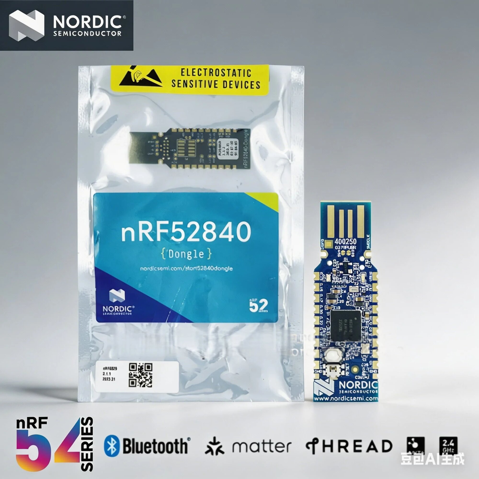 Nordic nRF52840 USB-модем