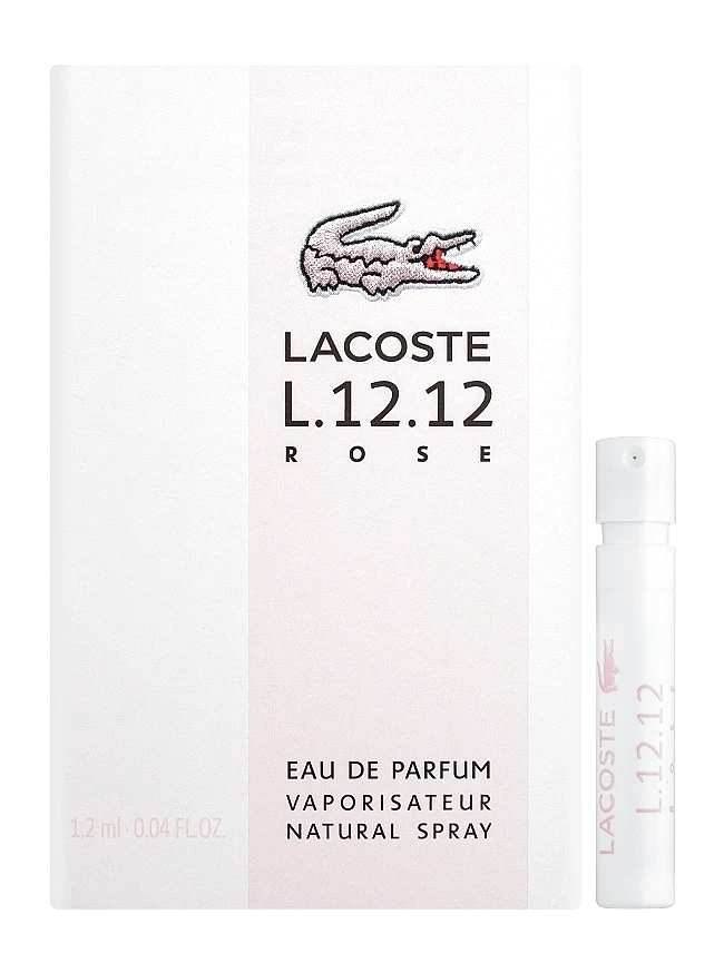 Lacoste L 12 12 Rose парфюм миниатюра 1.2 мл женский - Лакост Эль 12 12 Розе духи пробник