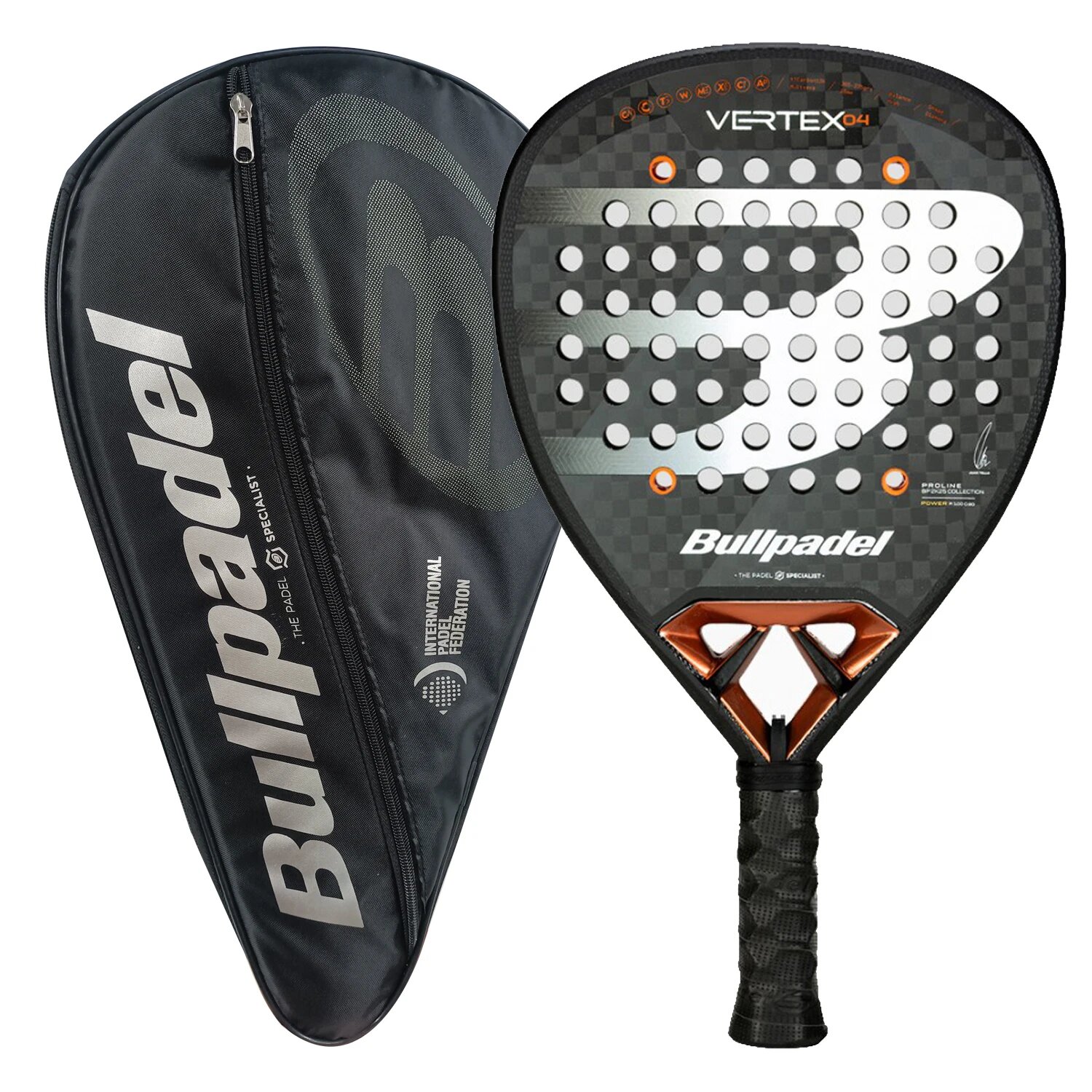 BULLPADEL ракета для падел-тенниса из углеродного волокна Vertex 04 2025