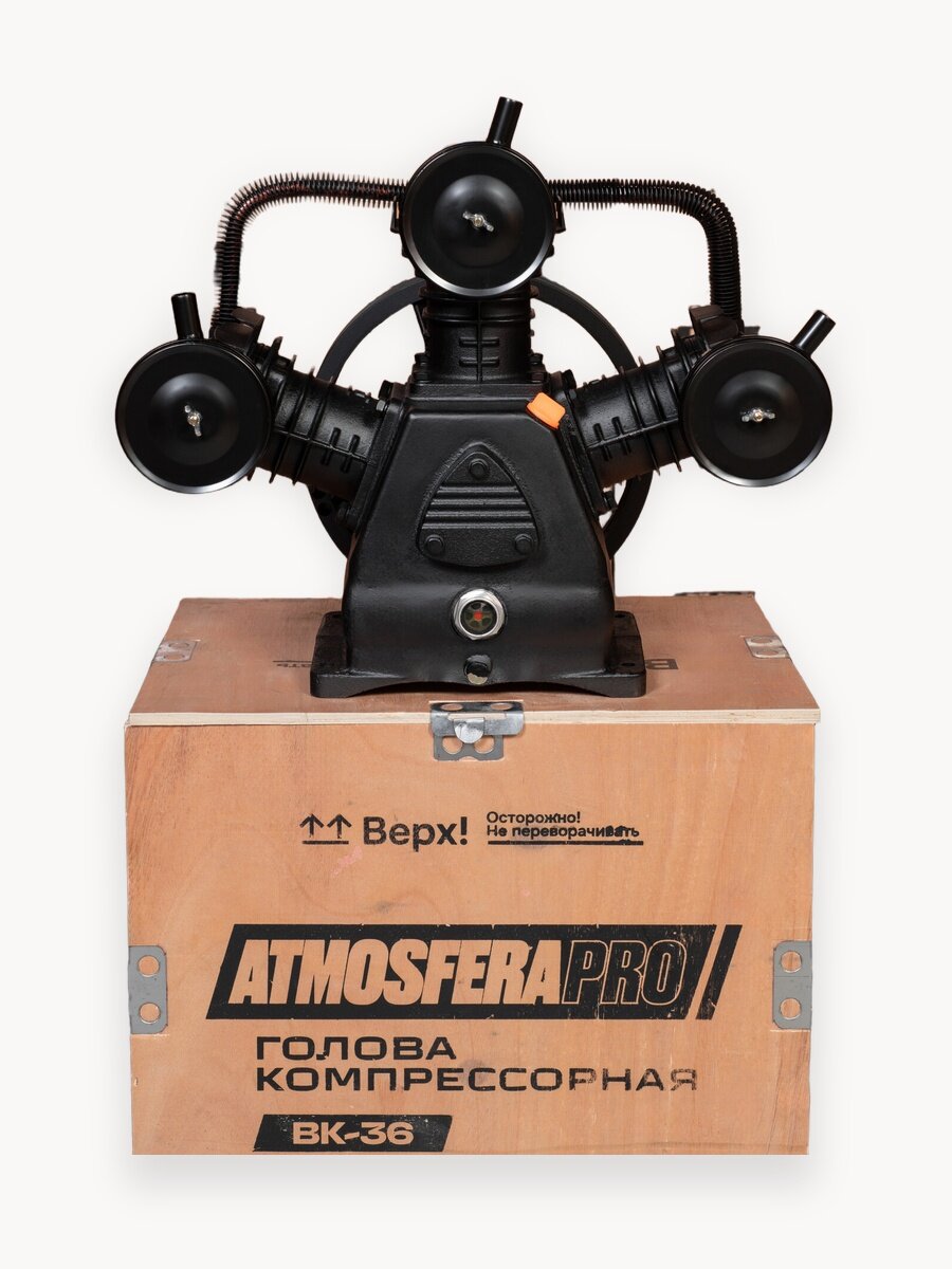 Голова на компрессор ATMOSFERAPRO BK-36, поршневой, масляный, без двигателя