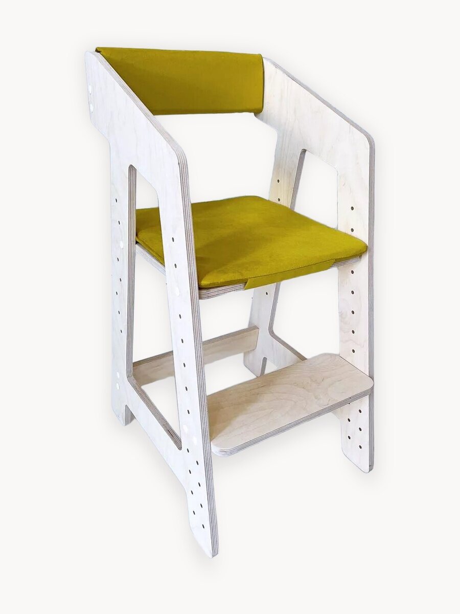 Детский растущий стул с подушками