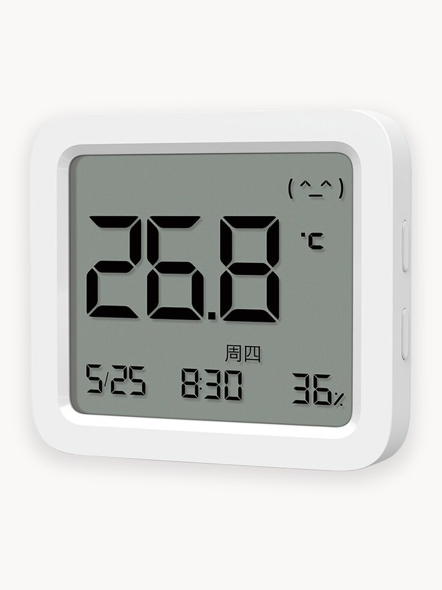Датчик температуры и влажности Mi Temperature and Humidity Monitor 3 (BHR9041GL) (MJWSD05MMC) EU, белый