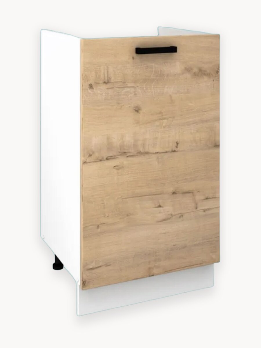 Кухонный модуль напольный, тумба под раковину, шириной 50 см, Брауни М500