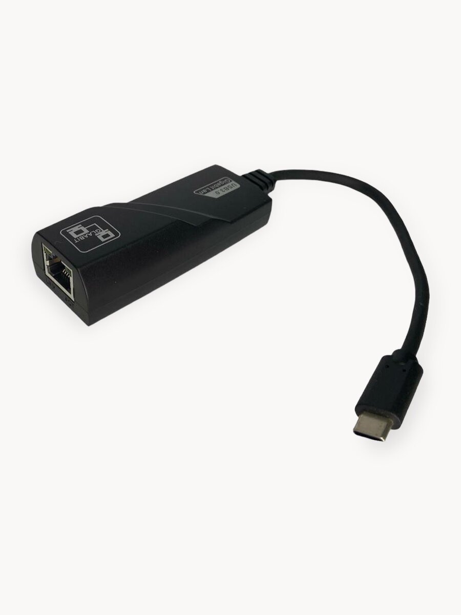 Интернет адаптер Type-C LAN 1 гбит с 1000 Mб / сек RJ45 / Сетевая карта Type-C для Macbook Huawei и др. ноутбуков