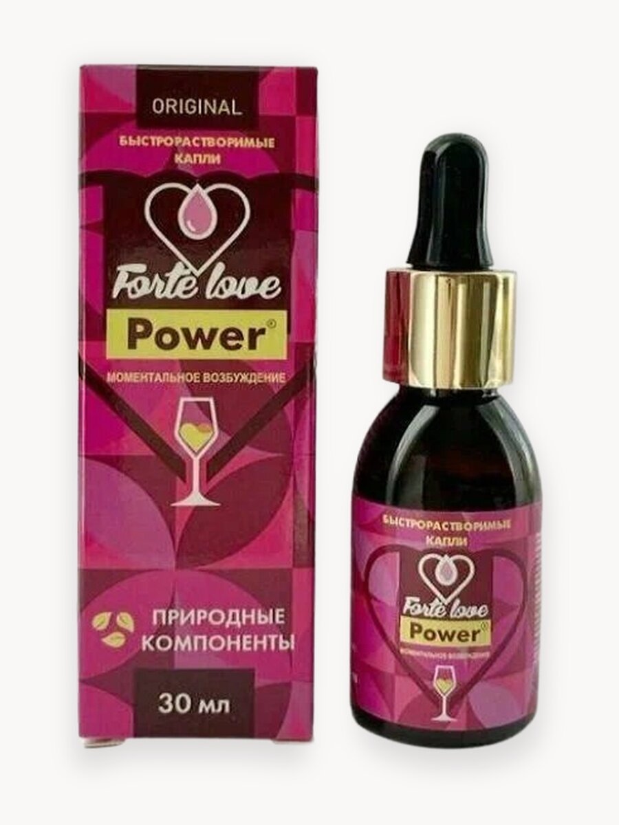 Forte Love Power возбудитель для женщин мгновенного действия - 30 мл
