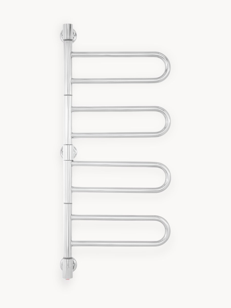 Полотенцесушитель электрический Energy U - G4K поворотный, цвет хром, скрытое/наружное подключение