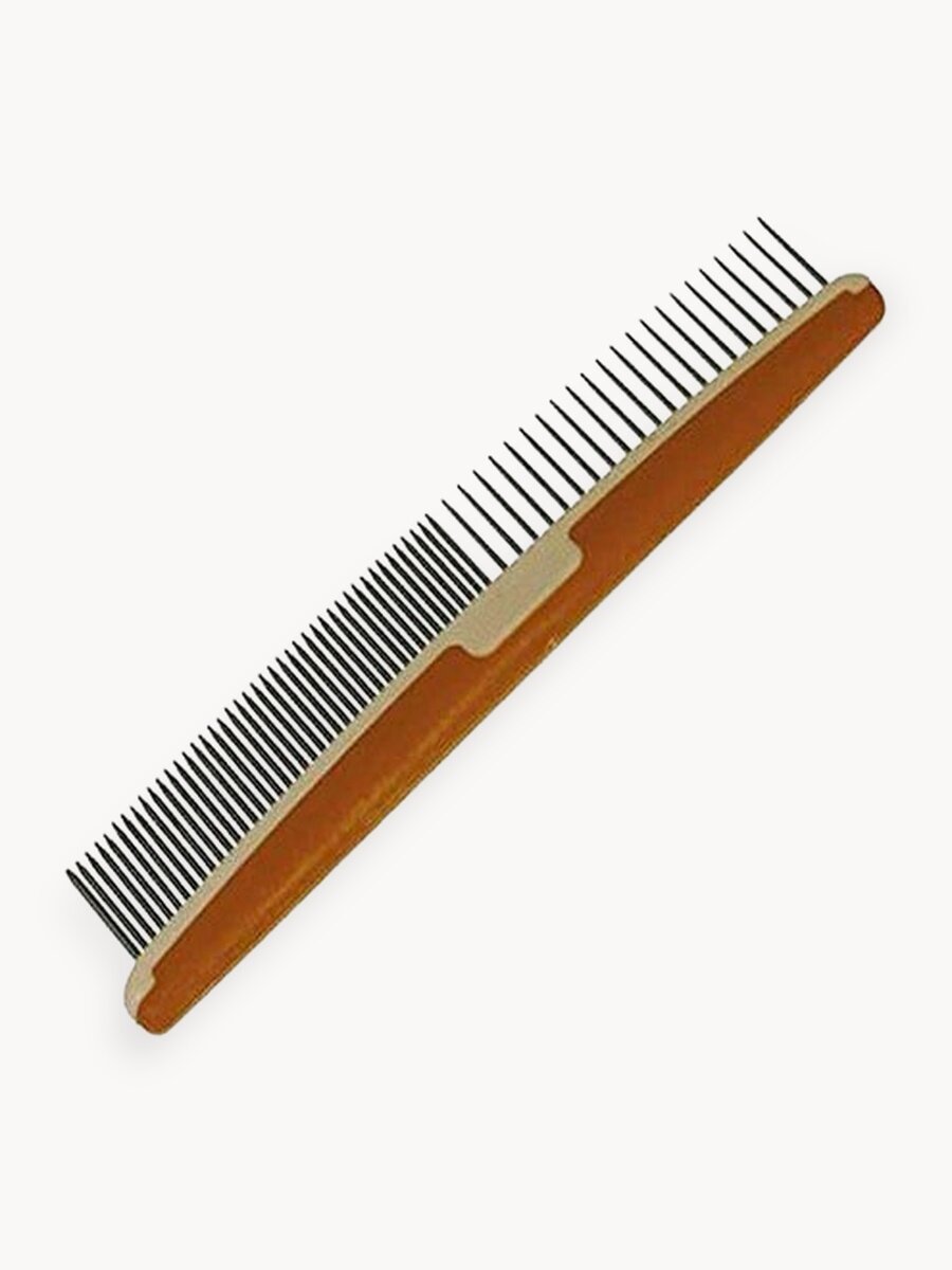 Гребень Japan Premium Pet для распутывания колтунов кошек и собак с частыми и редкими зубьями