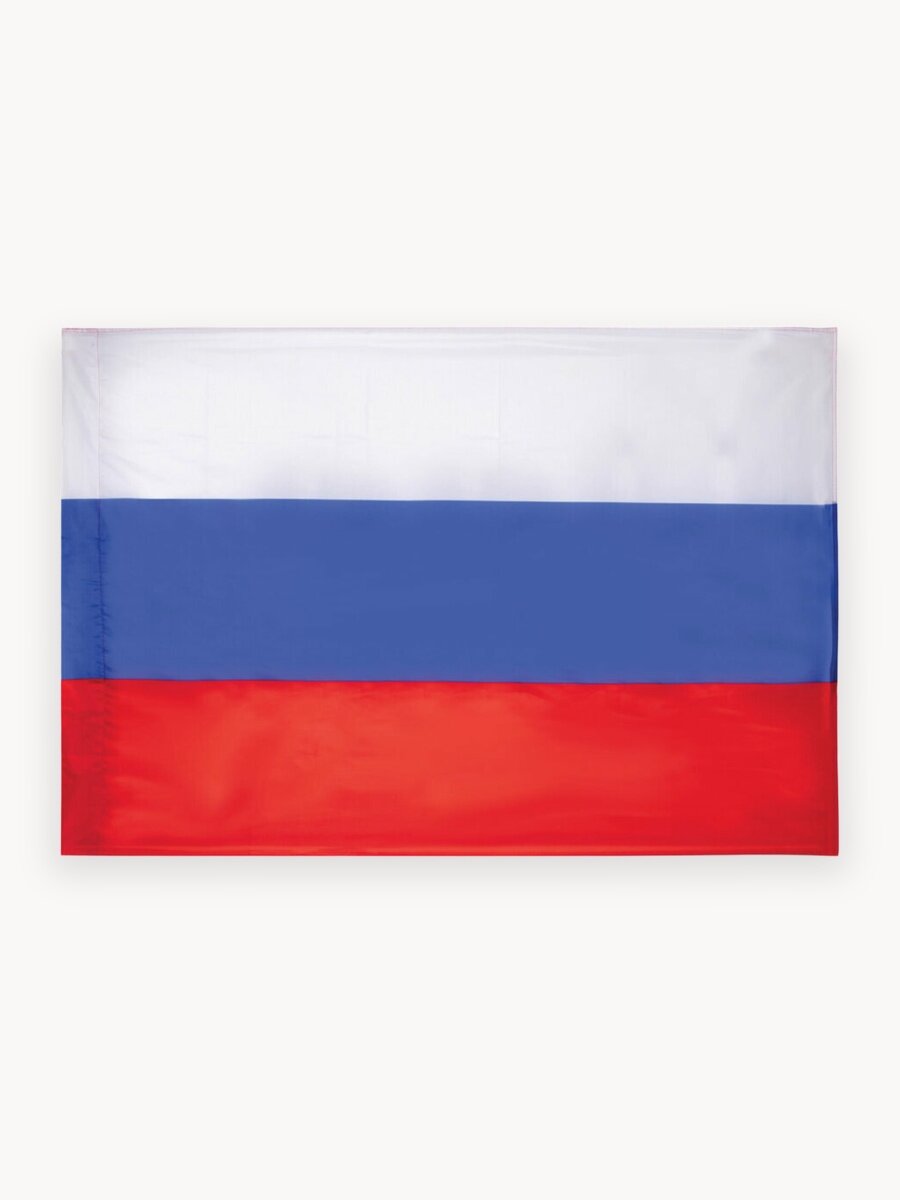 Флаг России / РФ / триколор 90х135 см, без герба, BRAUBERG/STAFF, 550177