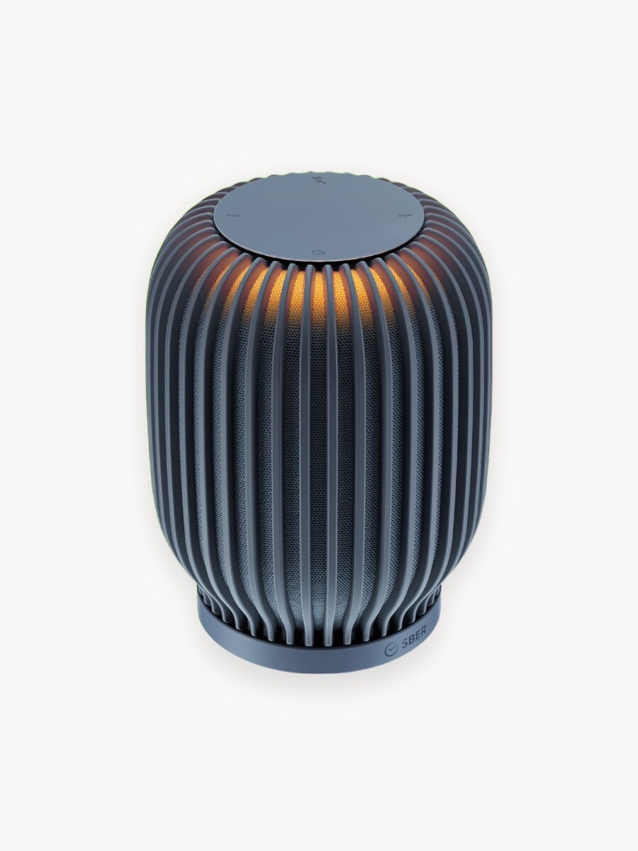 Умная колонка Sber SberBoom с GigaChat 2.0, 40 Вт, серый