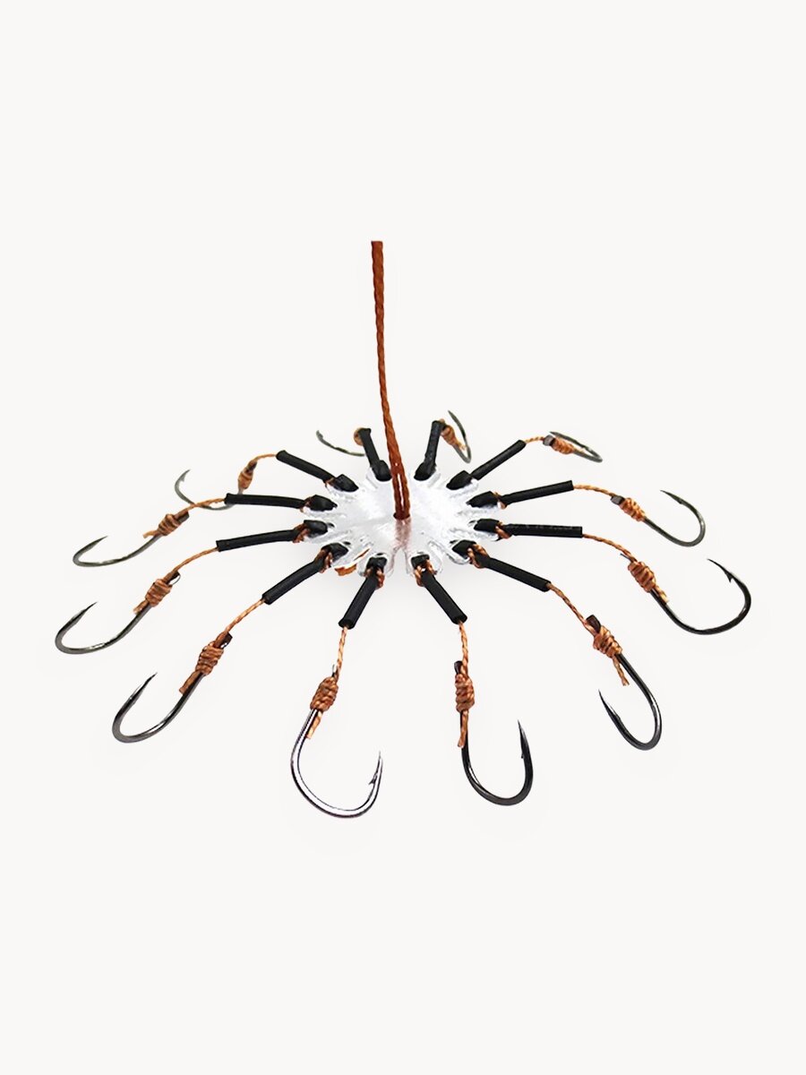 Донная снасть - Макушатник для рыбалки на карпа, сазана. Рыболовный набор. Крючок №9