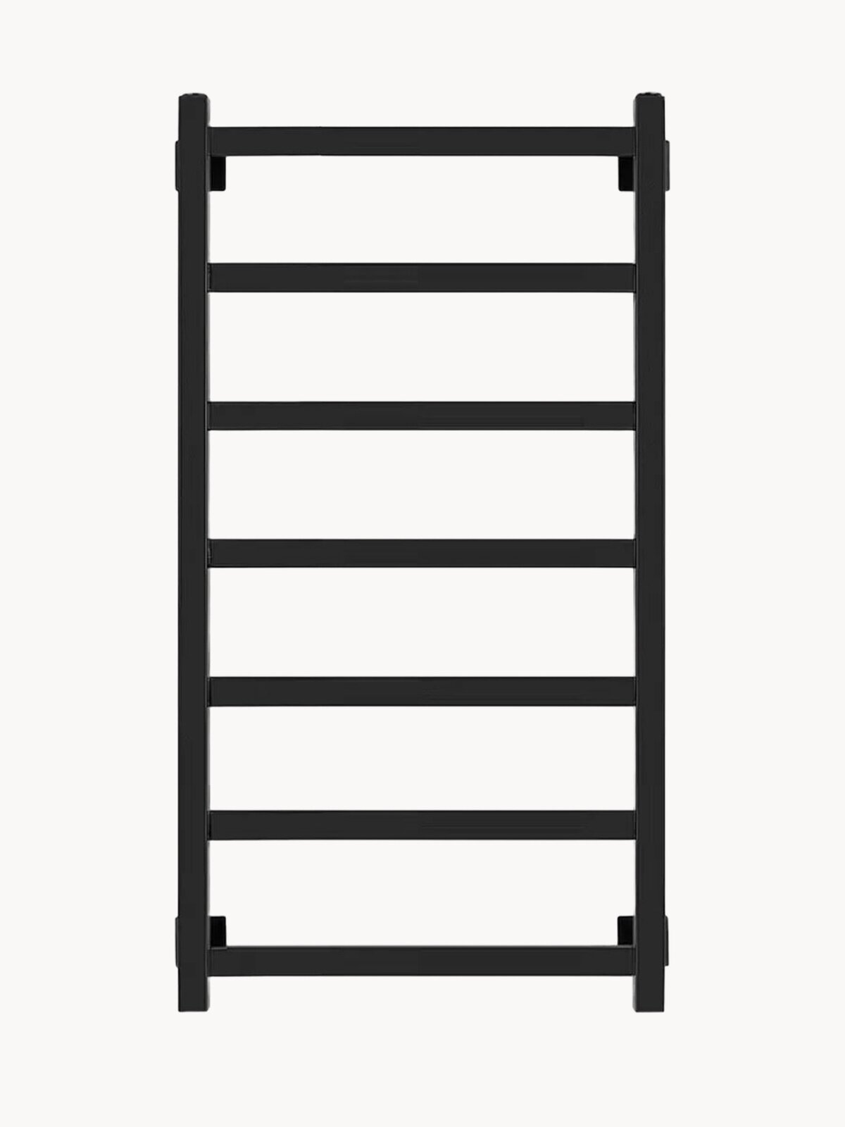 Полотенцесушитель водяной Quadro-1 80x50 см Черный