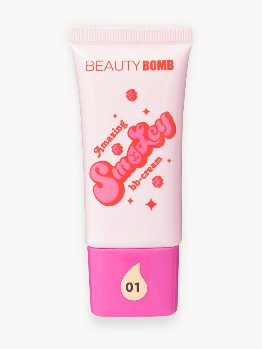 BEAUTY BOMB BB крем для лица Amazing Smiley, 25 мл, 01