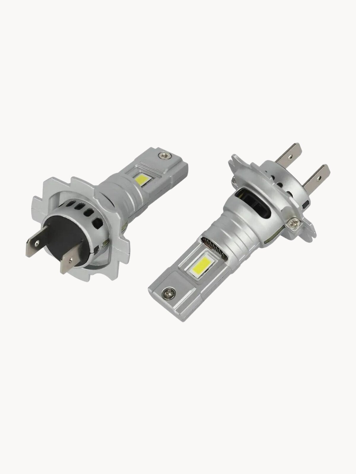 Лампа автомобильная ЭРА H7 T9 светодиодная для фар, автолампы 12-15V 70W 6000K, яркий белый свет, 2 штуки