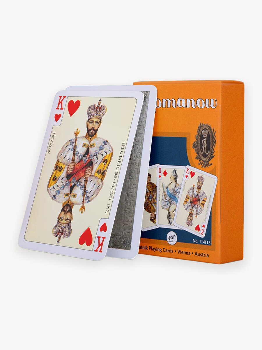 Игральные карты Piatnik Династия Романовых, 55 карт