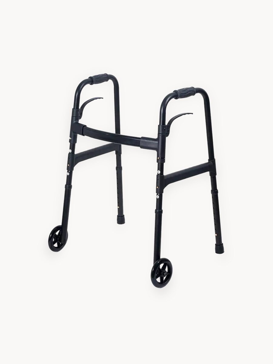 Ходунки для пожилых и инвалидов складные на колесах 10180W