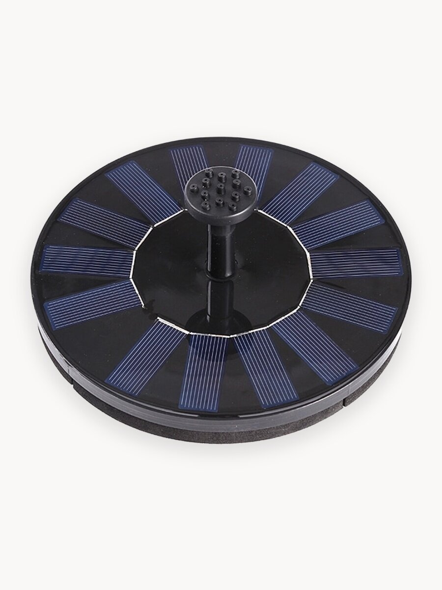 Фонтан садовый на солнечной энергии Mingtu MT-228, 16 см, пластик