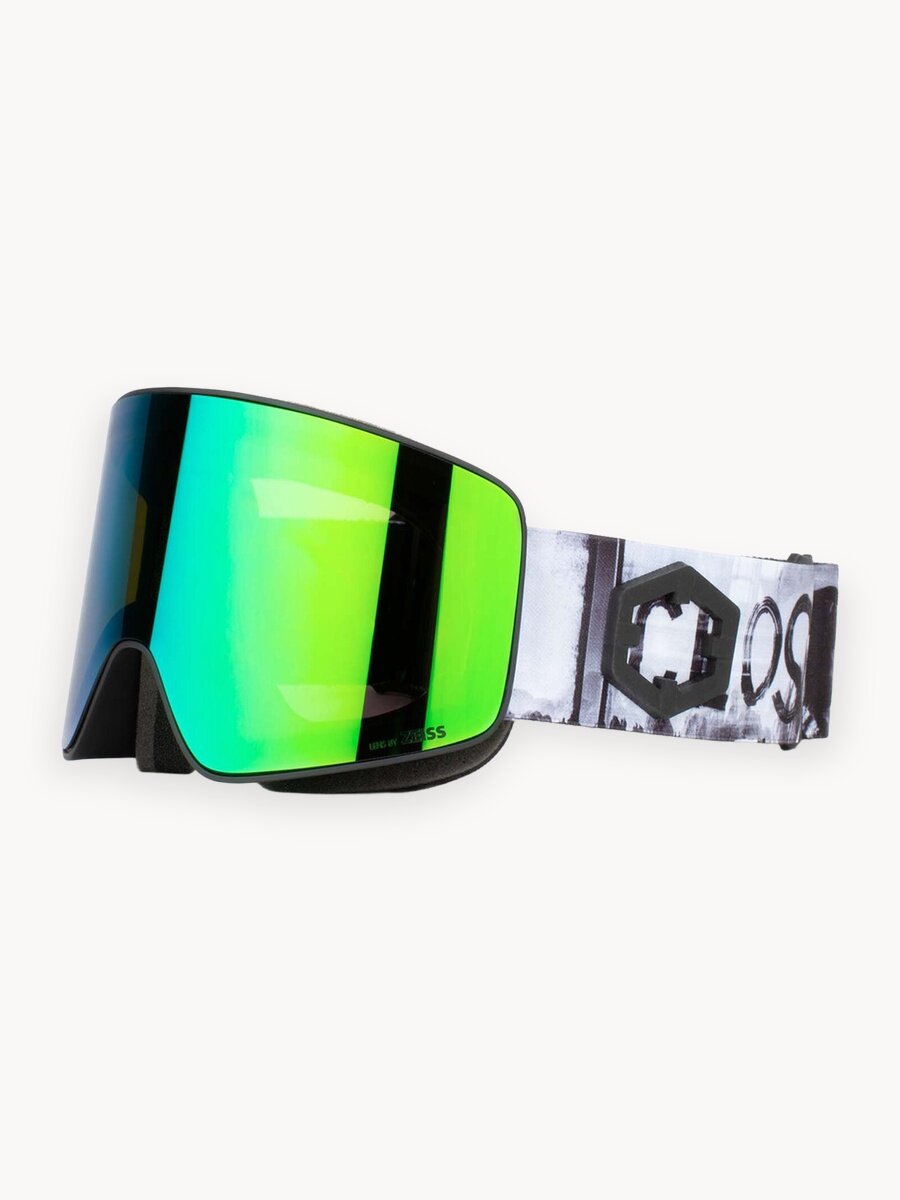 Маска горнолыжная Out Of Void Closed/Green Mci S2