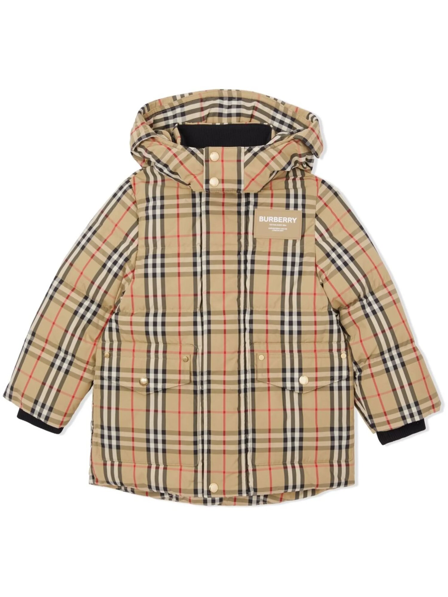 Пуховик Vintage Check