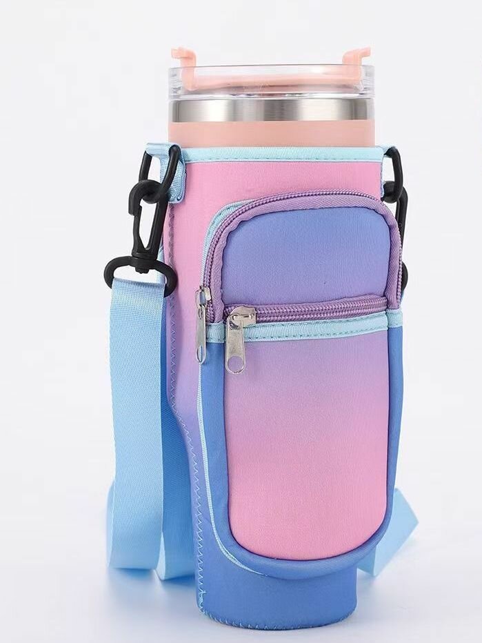 Сумка-переноска для бутылок с водой Stanley 40/30 oz Стакан с карманом для телефона！