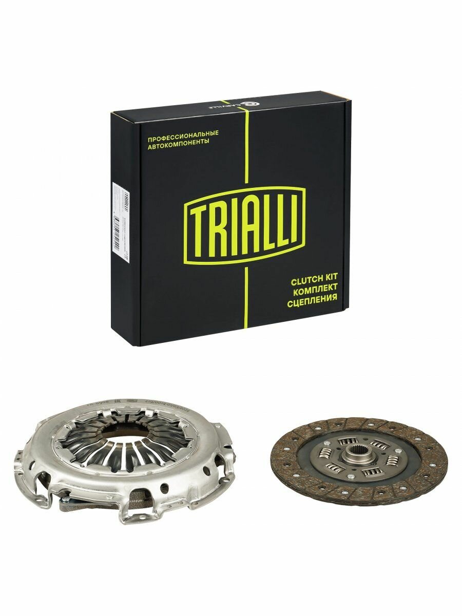 Сцепление в сборе для а/м Лада Largus (12-) 1.6i 16V/ Nissan Almera G15 (12-) 1.6i (без муфт)(FR 090, TRIALLI FR0908